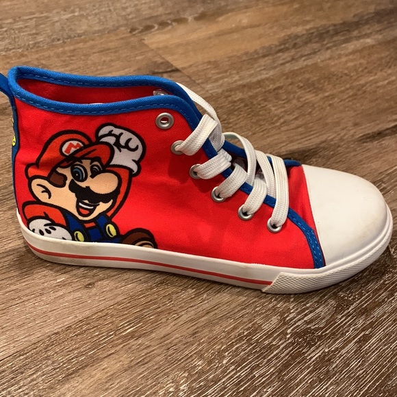 Shoes | Super Mario High Top Tennis Shoes | Poshmark